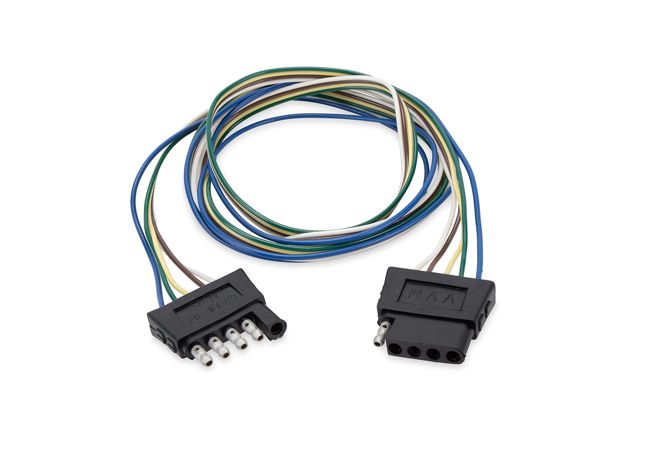 Snapklik.com : Eaz-Lift 5-Way Flat Trailer Wire Extension 18-Gauge ...