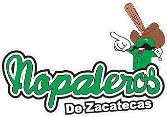 Amazon.com : Arza Sports Nopaleros de Zacatecas Baseball Team Car Decal ...