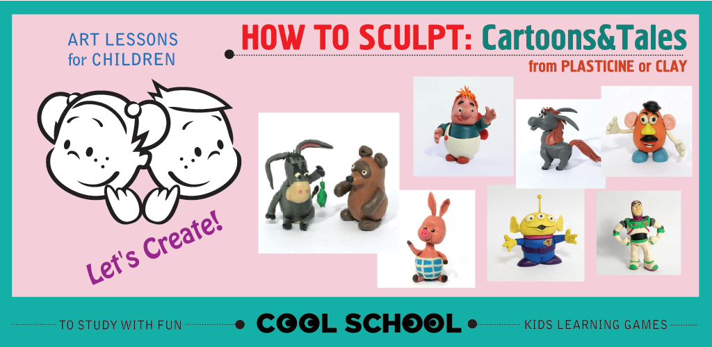 Learn to sculpt in clay Cartoon characters - Application sur Amazon ...