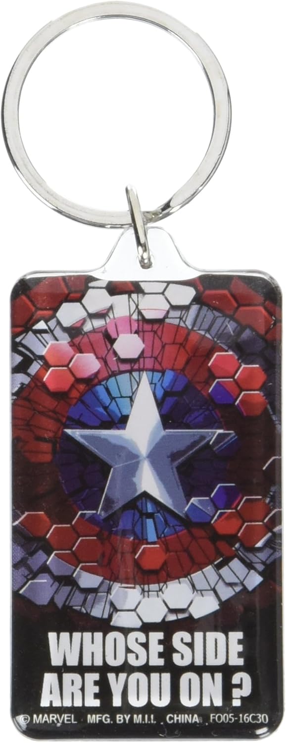Amazon.com: Marvel Captain America Civil War Shield Rectangular Lucite ...