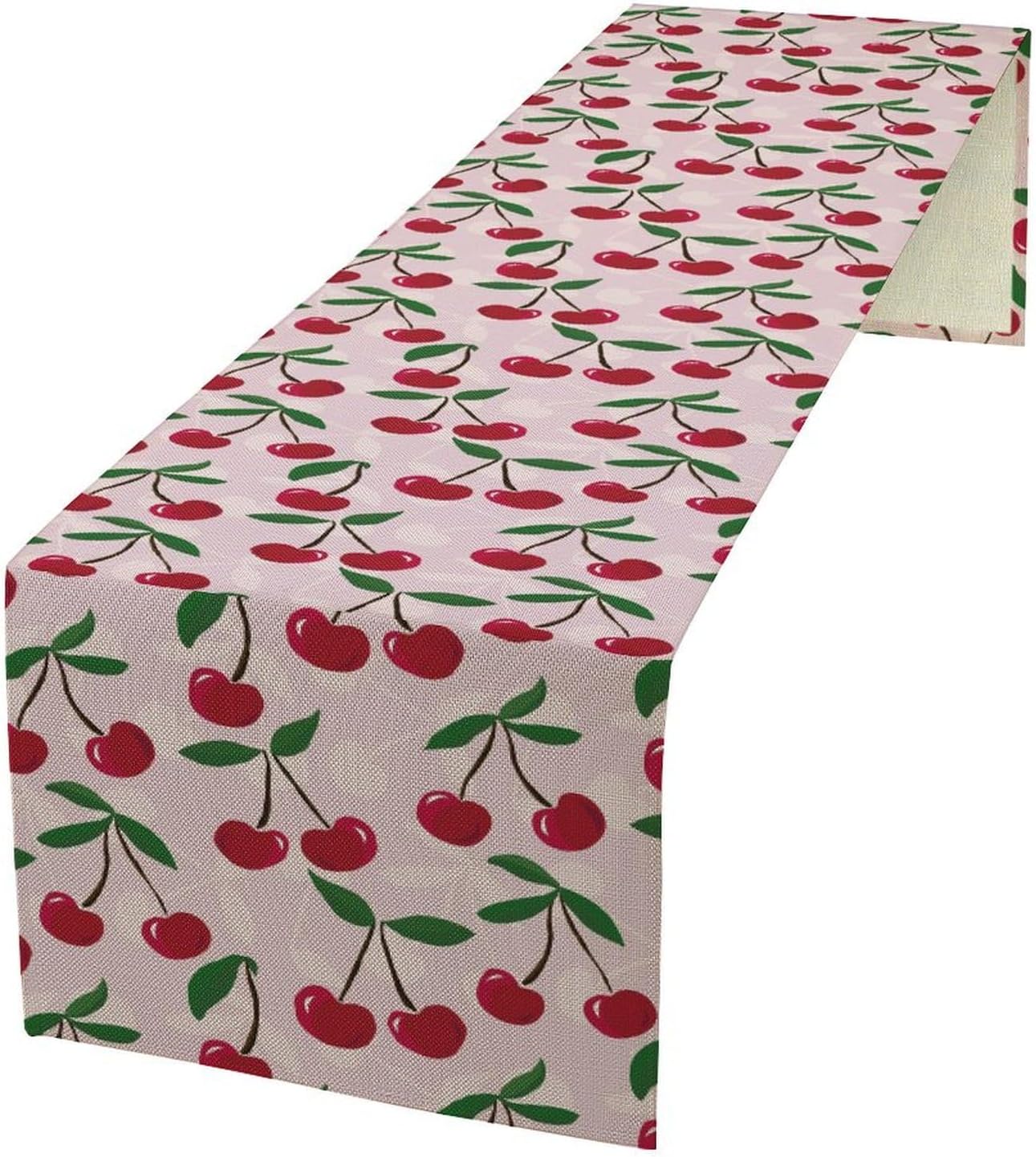 Amazon.com: Cherry Table Runner,Spring Summer Fruit Table Runner for ...