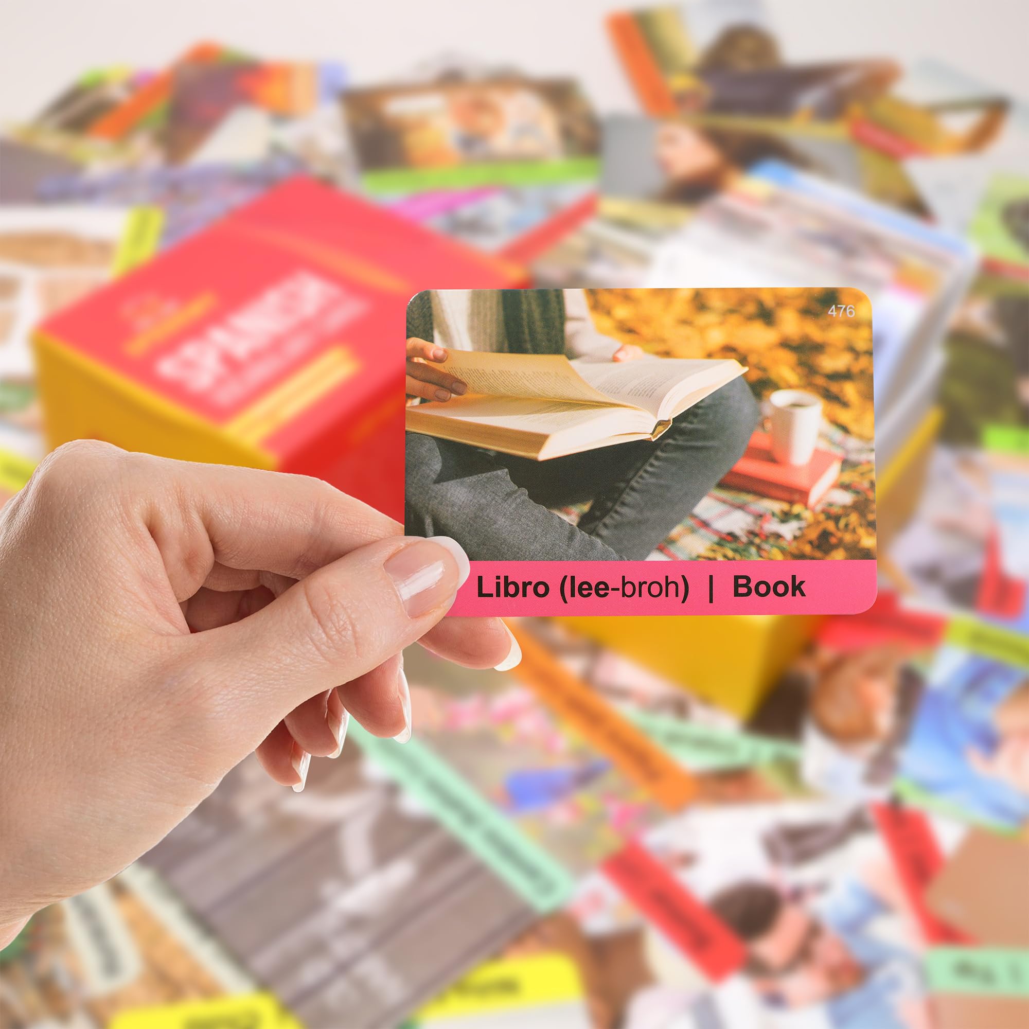 Snapklik.com : Spanish Flash Cards For Kids & Adults Beginners - 276 ...
