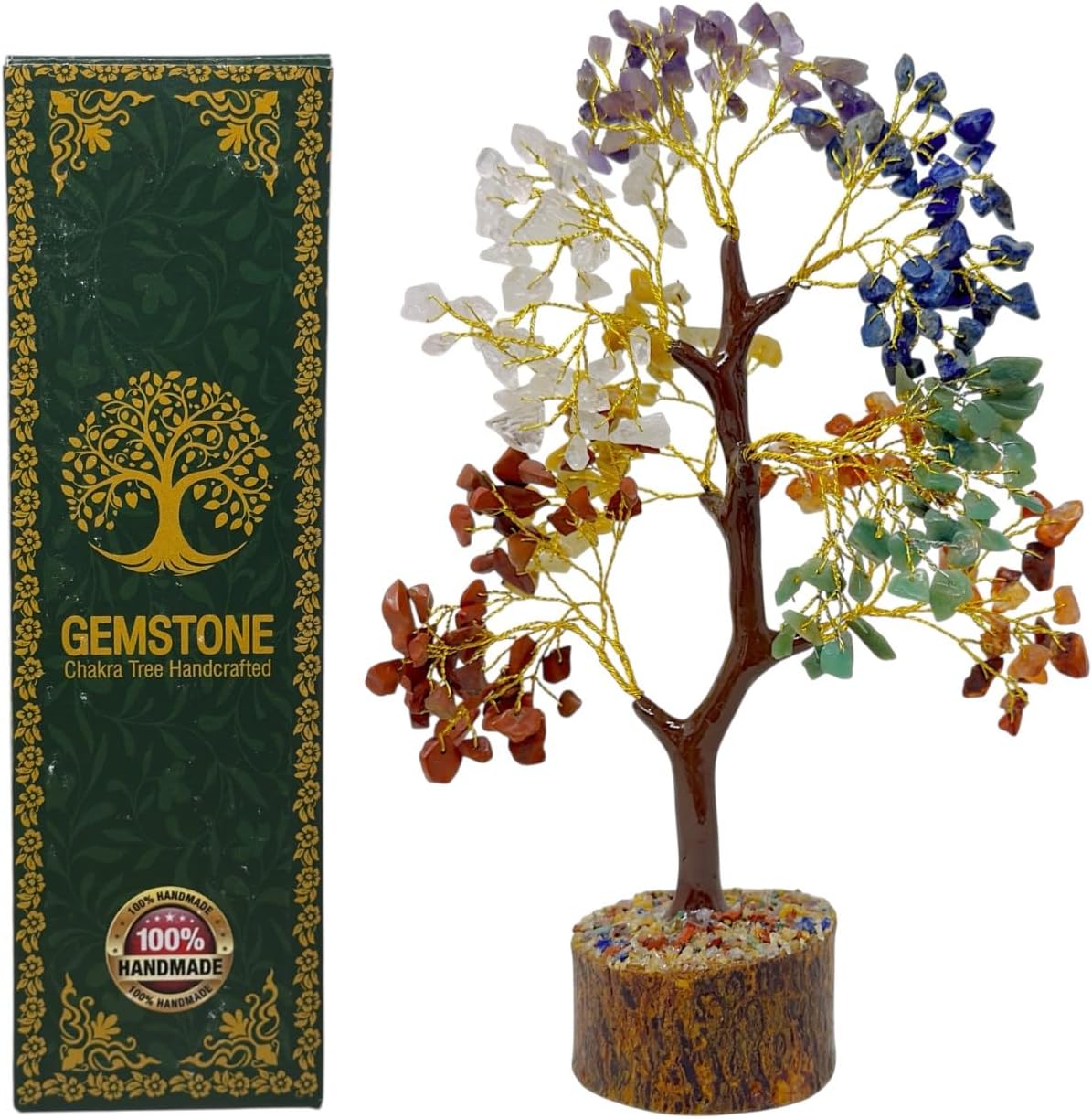 Amazon.com: RW REPLICA WAREHOUSE Gemstone Handcrafted Crystal Tree of ...