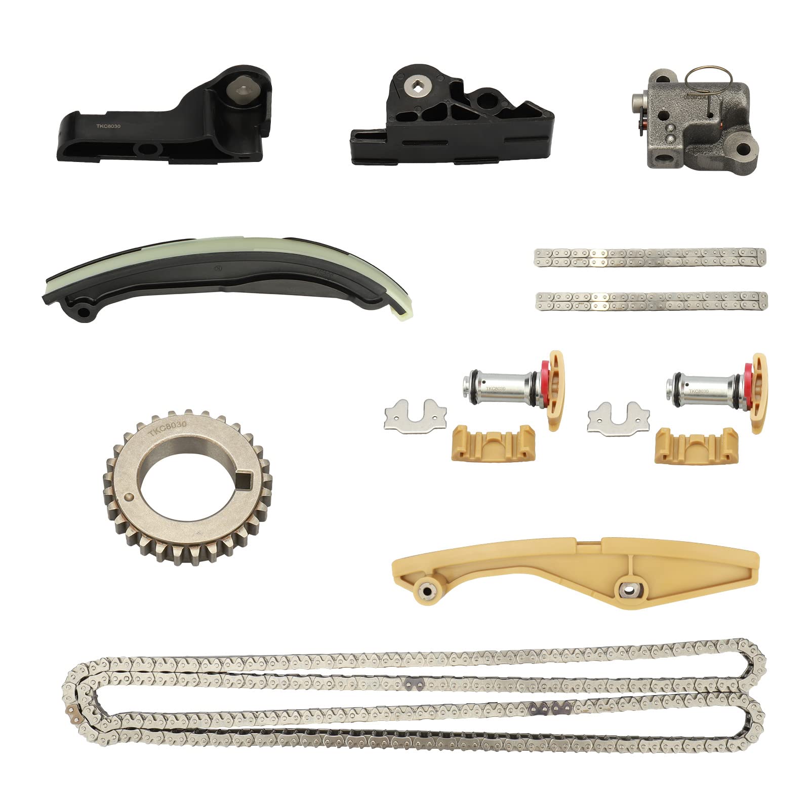 Replacement Cost DAYSYORE Timing Chain Kit Fits For Ford-F150 Mustang ...