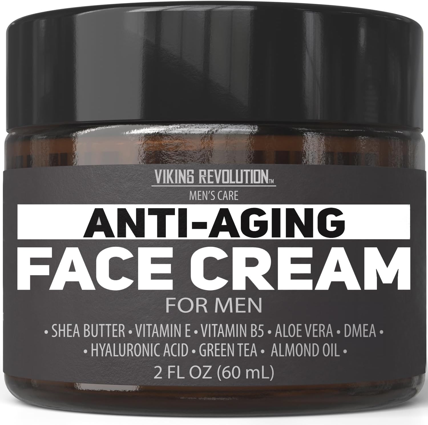 VIKING REVOLUTION Men's Anti-Aging Face Cream with Hyaluronic Acid