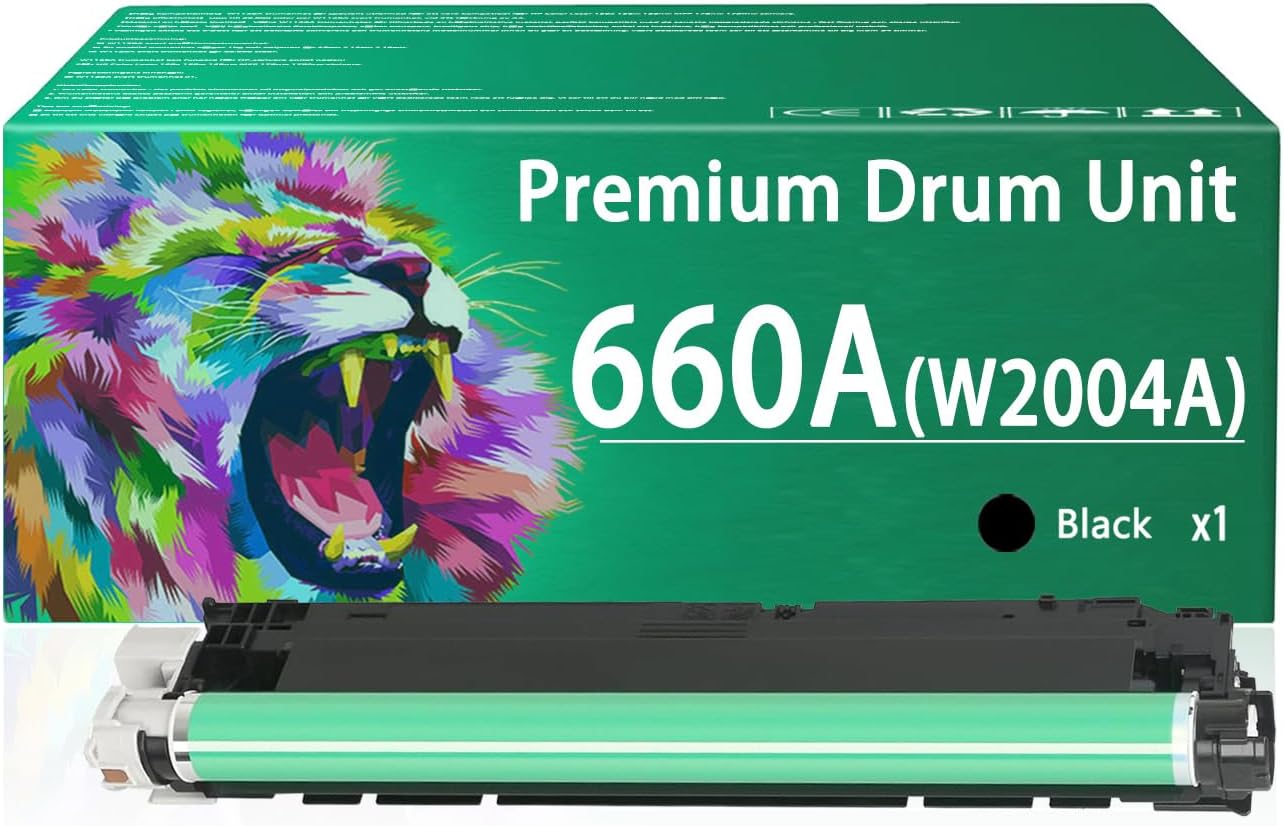 Amazon.com: Replacement 660A Drum Unit Compatible for HP 660A 659A ...