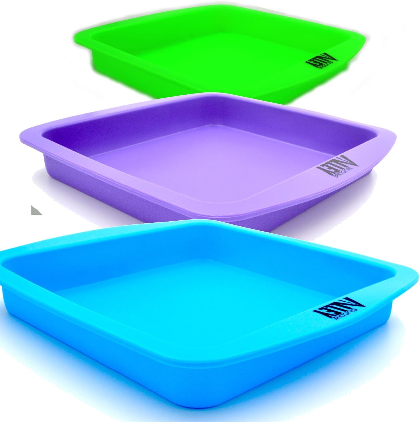 Wax Deep Dish Container Tray - Bulk Set of 3 - Assorted Colors by ...