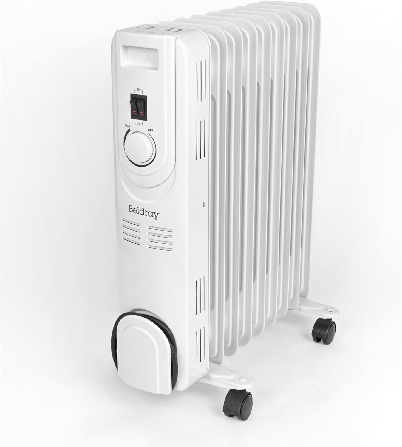 Beldray EH3749 Oil Filled Radiator - 9 Fin Radiator With Adjustable ...