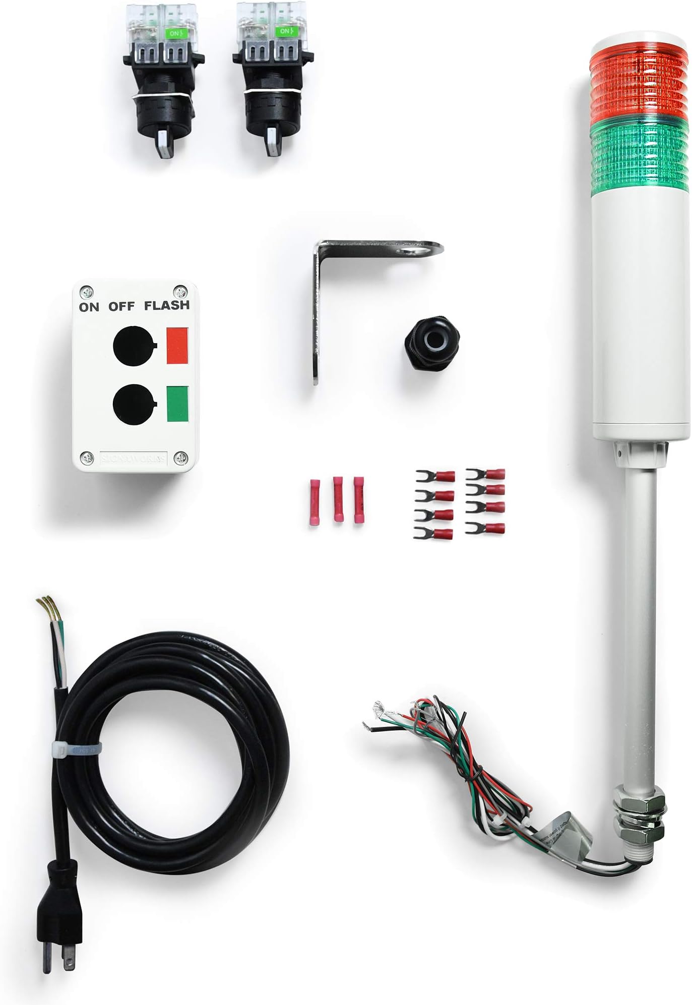 Amazon.com: Signaworks LED 3 Light Steady Andon Tower Light Kit - Parts ...