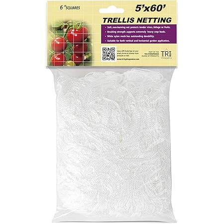 Amazon.com: VIVOSUN 5 x 30 ft. Plant Trellis Netting, Heavy-Duty ...