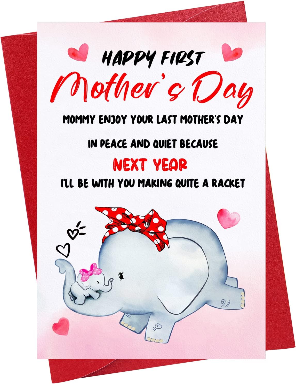 Amazon WaaHome Funny First Mothers Day Card For Mom Happy 1st amazon-waahome-funny-first-mothers-day-card-for-mom-happy-1st