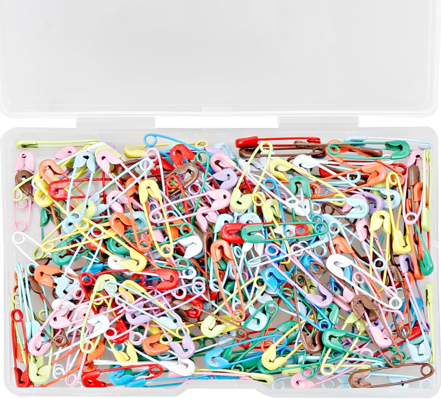 Vanyibro 150PCS Assorted Small Colorful Nickel Plated Stainless Steel ...