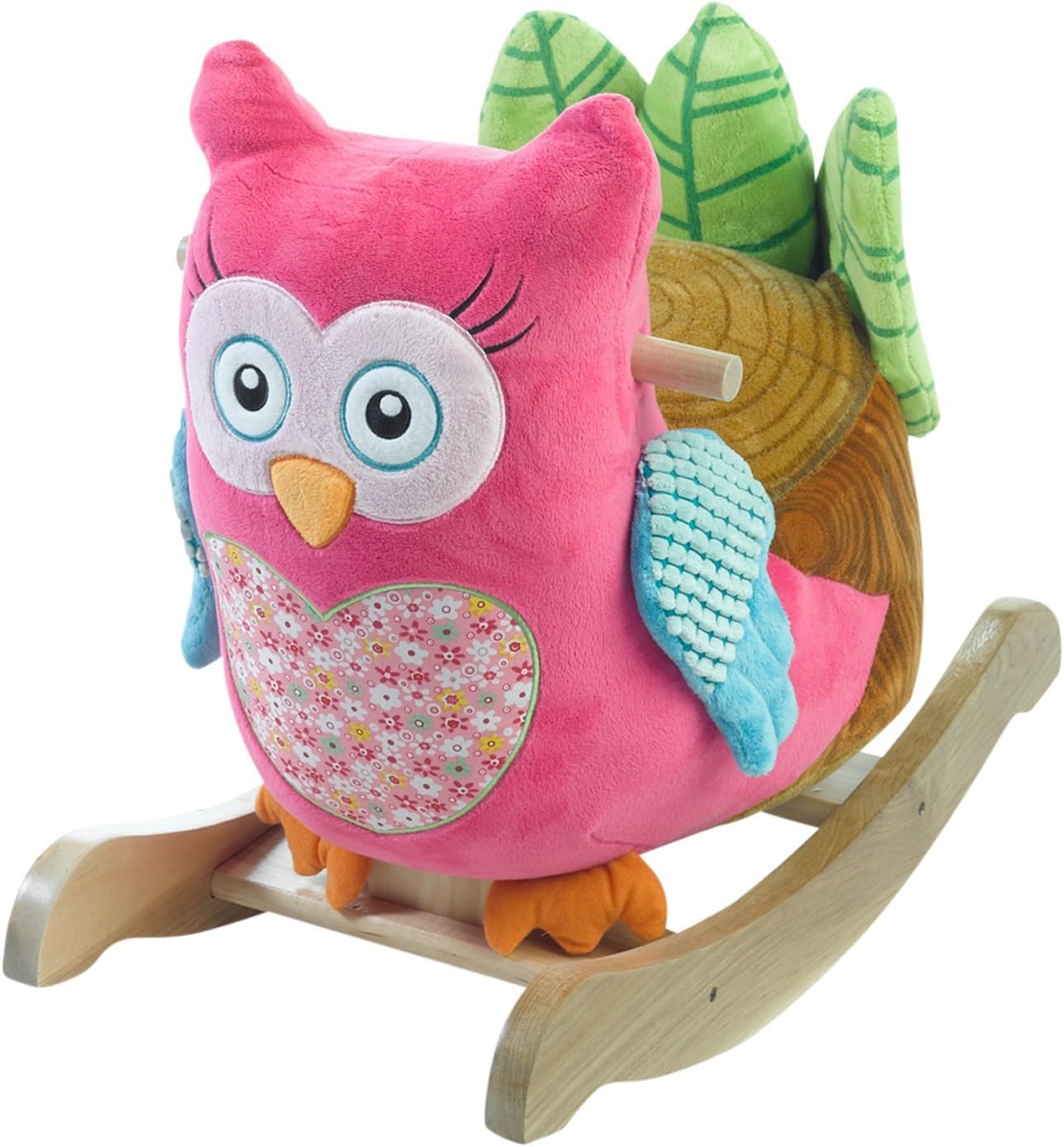 Amazon.com: Rockabye Owlivia Pink Owl Rocker, One Size : Baby