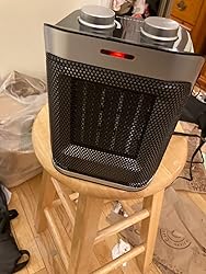 Amazon.com: Mueller Portable Space Ceramic Heater 750W/1500W, High ...