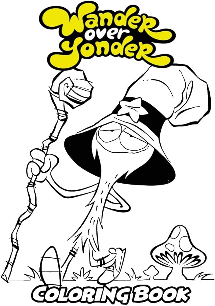 wander over yonder coloring pages