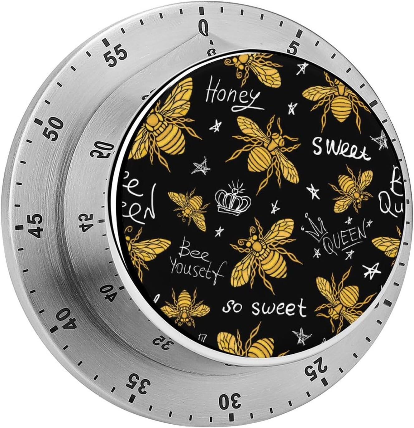 Amazon.com: Honey Bee Queen Golden Wings Insect Wind Up Timer ...