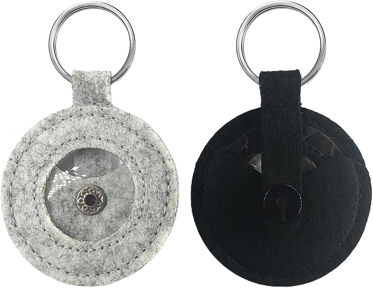 Amazon.com: 2PCS Handmade AA Coin Holder Keychain Felt Challenge Coin ...