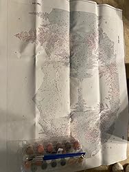 Amazon.com: TUMOVO Samurai Paint by Number for Adults, Sakura Tree ...