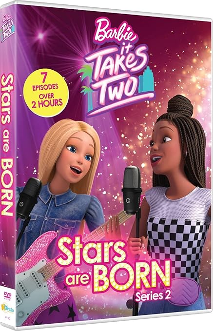 Amazon.com: BARBIE: IT TAKES TWO - STARS ARE BORN : America Young ...