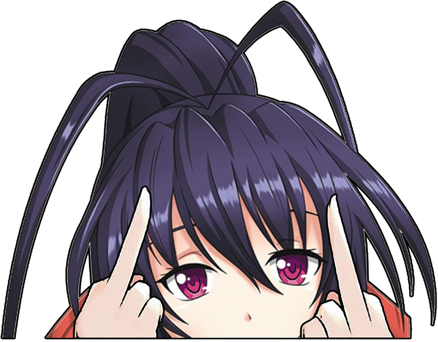 Amazon.com: Akeno Himejima High School DxD Peek Big Head Anime Vinyl ...