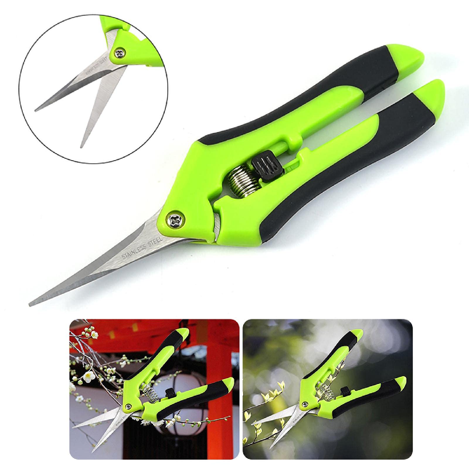 Snapklik.com : Pruning Shears, Trimming Scissors - Straight Tip ...