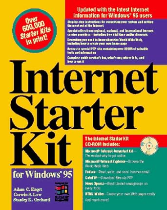 Internet Starter Kit for Windows 95 | Amazon.com.br