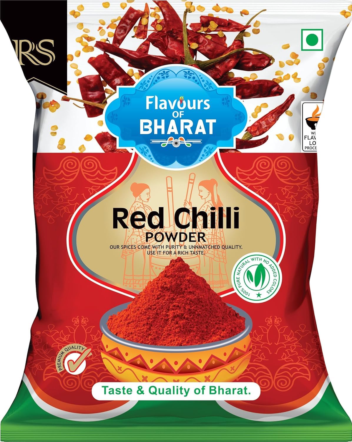 Flavours of Bharat (Red Chilli Powder) (1) : Amazon.in: Grocery ...