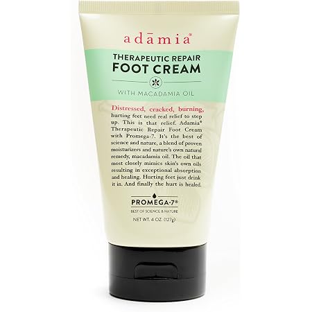 Amazon.com : Adamia Therapeutic Repair Hand Cream with Macadamia Nut ...
