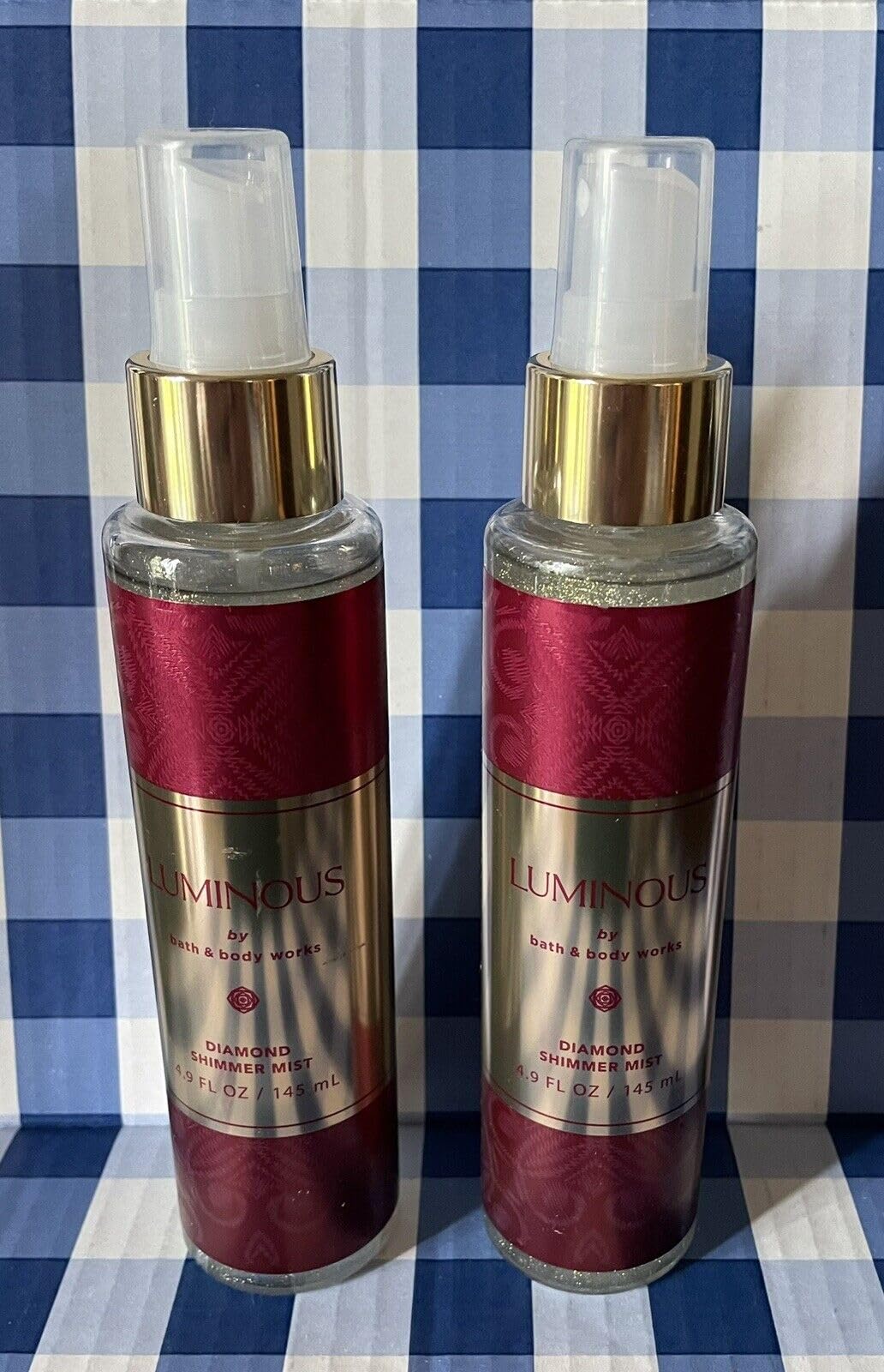 Amazon.com : 2 Luminous Diamond Shimmer Fragrance bath Body Mist 4.9oz ...