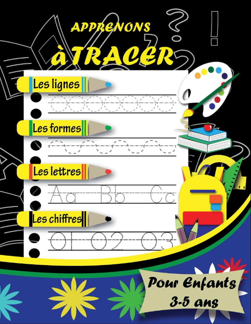 Buy Apprenons à tracer les lignes les formes les lettres les chiffres ...