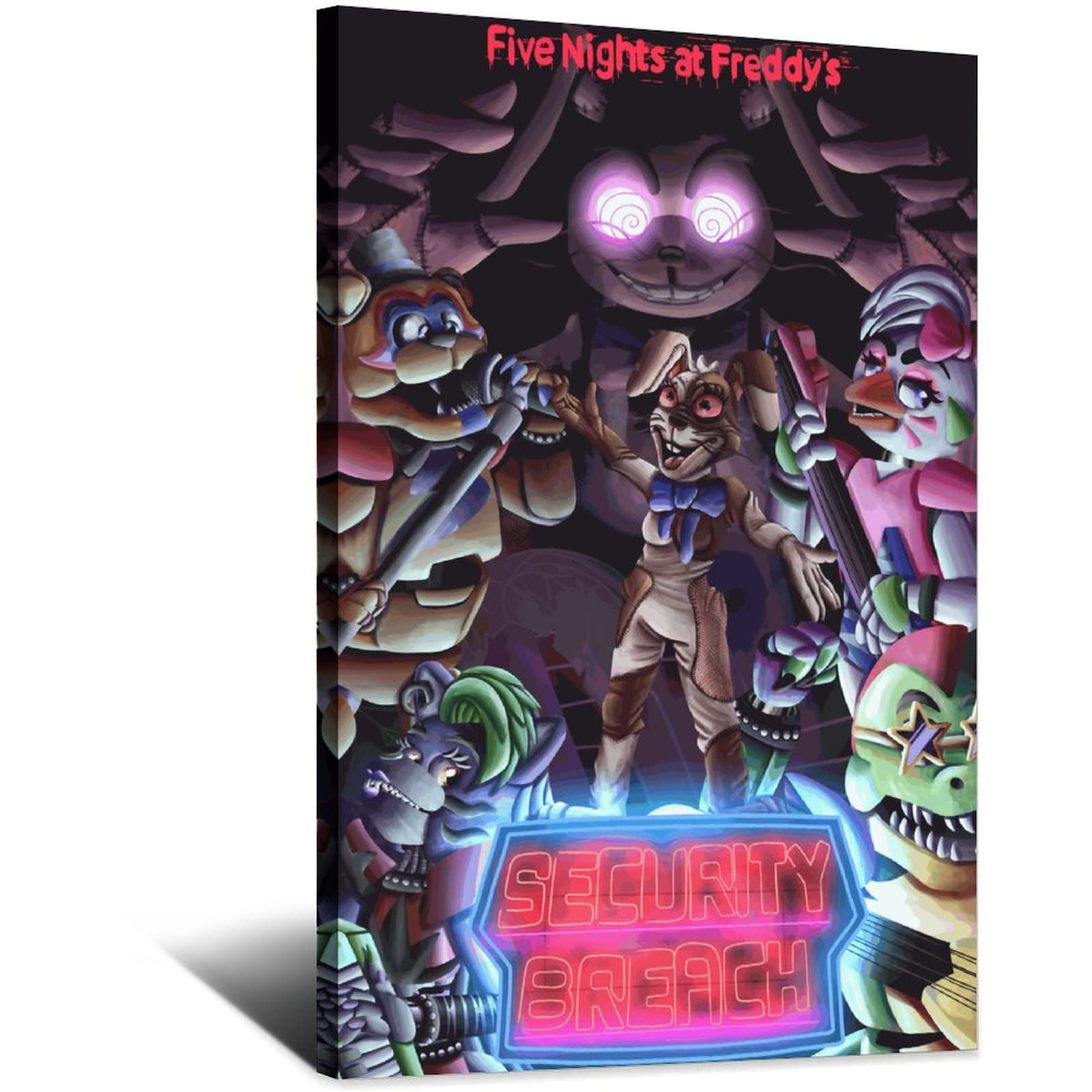 Buy Horror Game Fnaf Security Breach Five Nights at Freddys Game ...