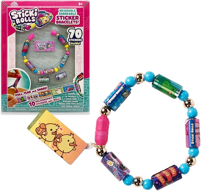 Amazon.com: SKY CASTLE - Sticki Rolls Band Single Pack, Wristbands with ...