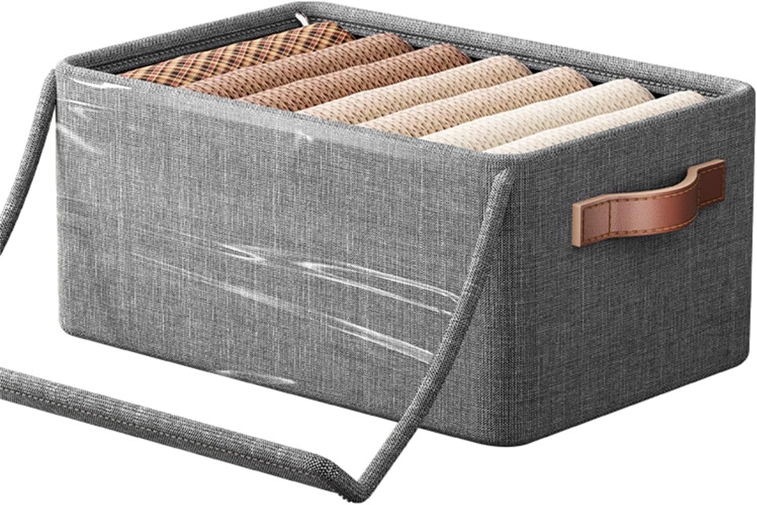 Amazon.com: MBVHVVJC Fabric Storage Box Fabric Clothes Storage Box ...