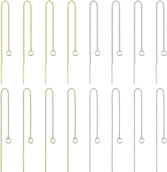 Amazon.com: 24pcs 8.5cm Ear Threads Long String Ear Threads ...