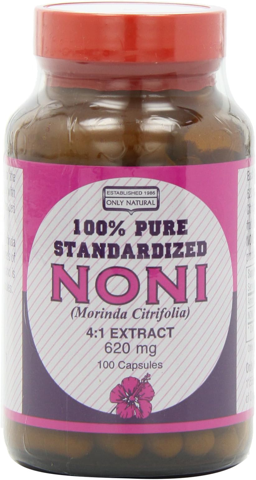 Amazon.com: Only Natural Noni 4:1 Extract (620 Mg.), 100-Count : Health ...