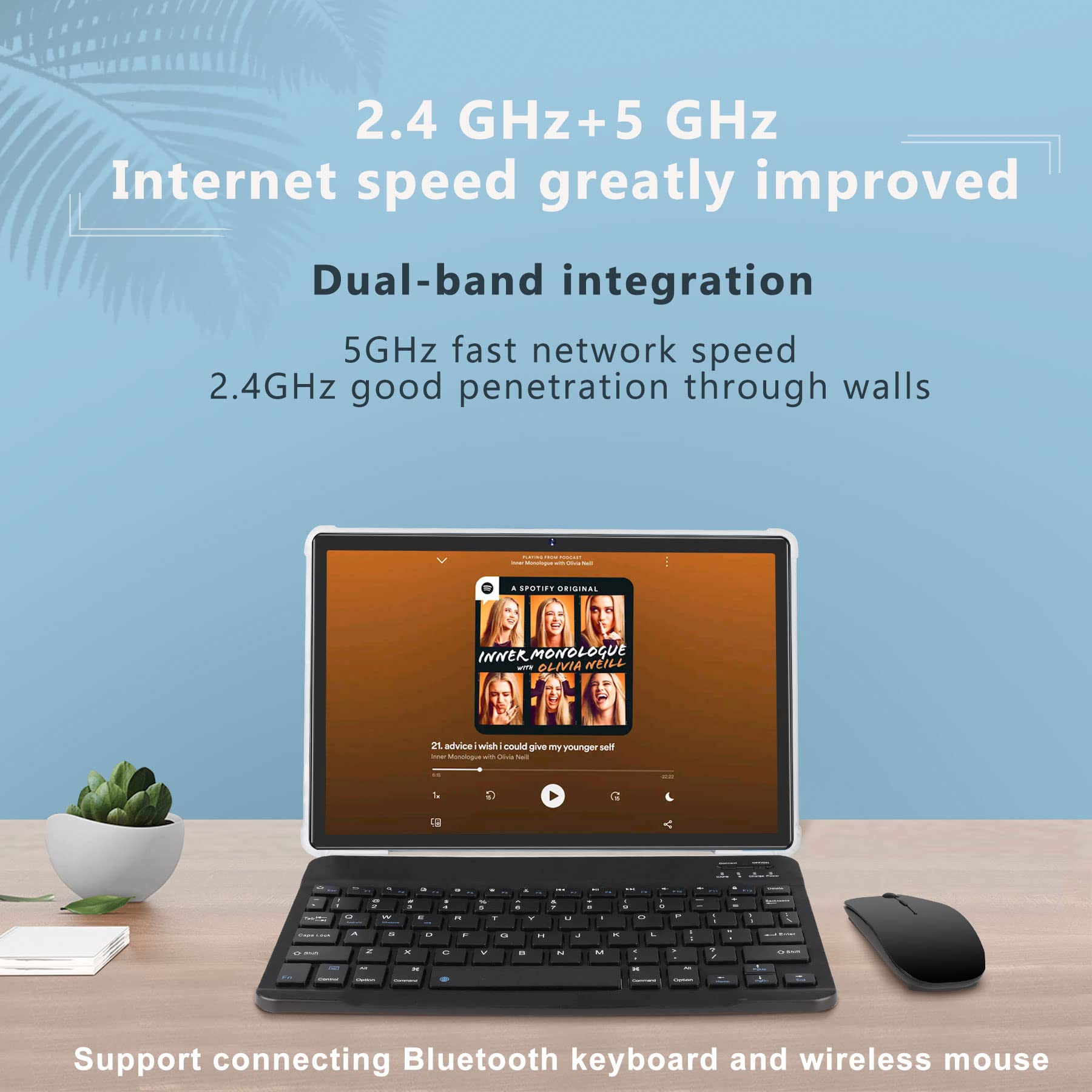 Snapklik.com : YESTEL Android 11 Tablet 10.1 Inch 2 In1 Tablets