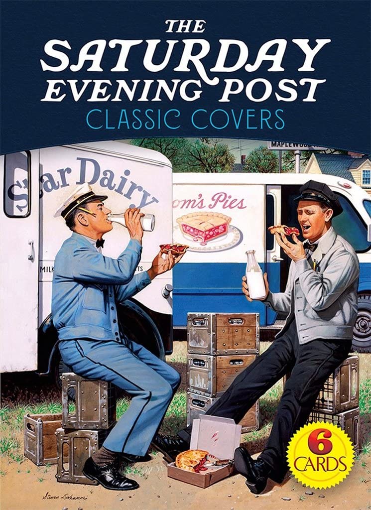 The Saturday Evening Post Classic Covers: 6 Cards (Dover Postcards ...