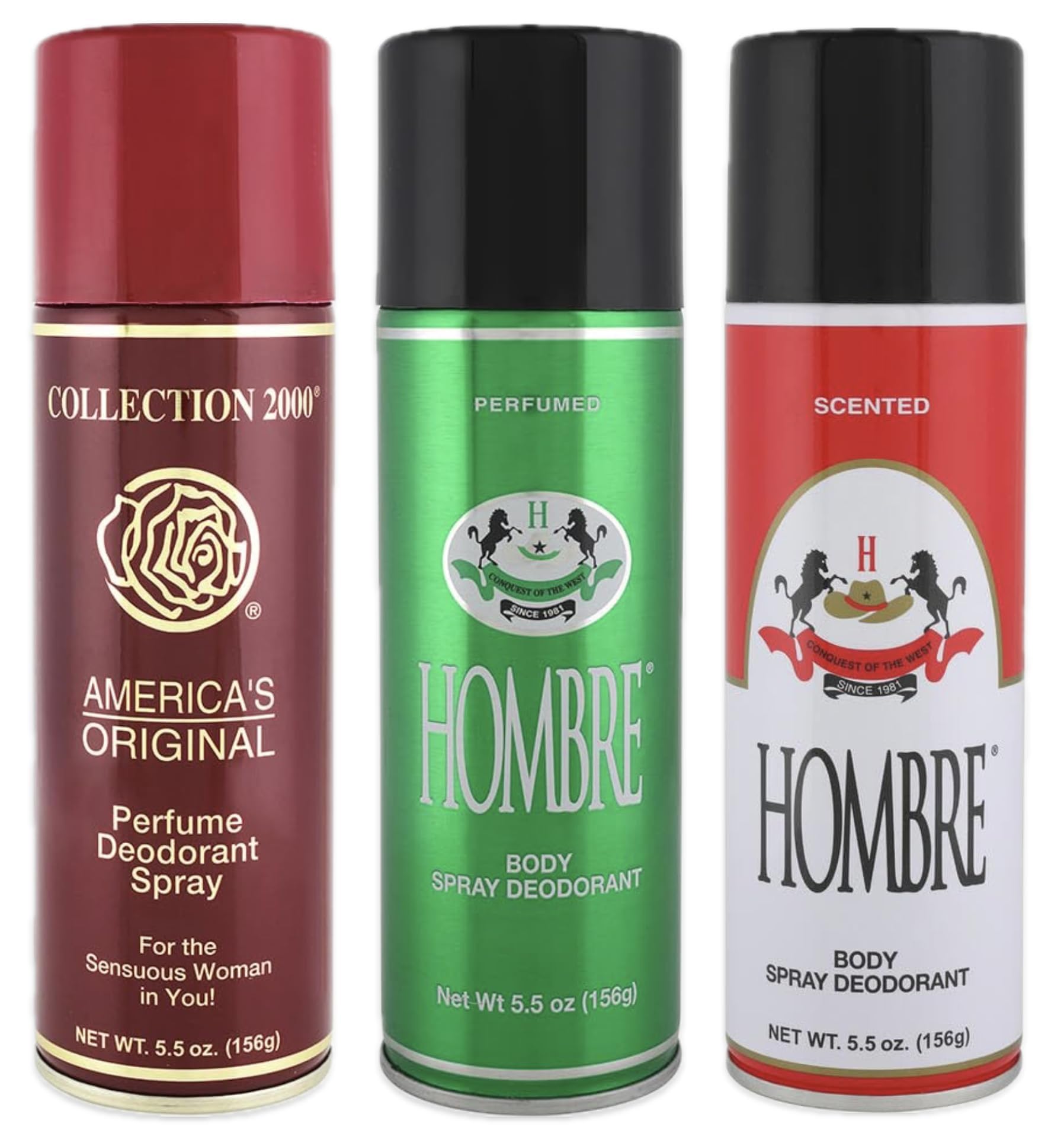 Amazon.com : Collection 2000 + Hombre Green + Hombre Red 5.5 oz ...