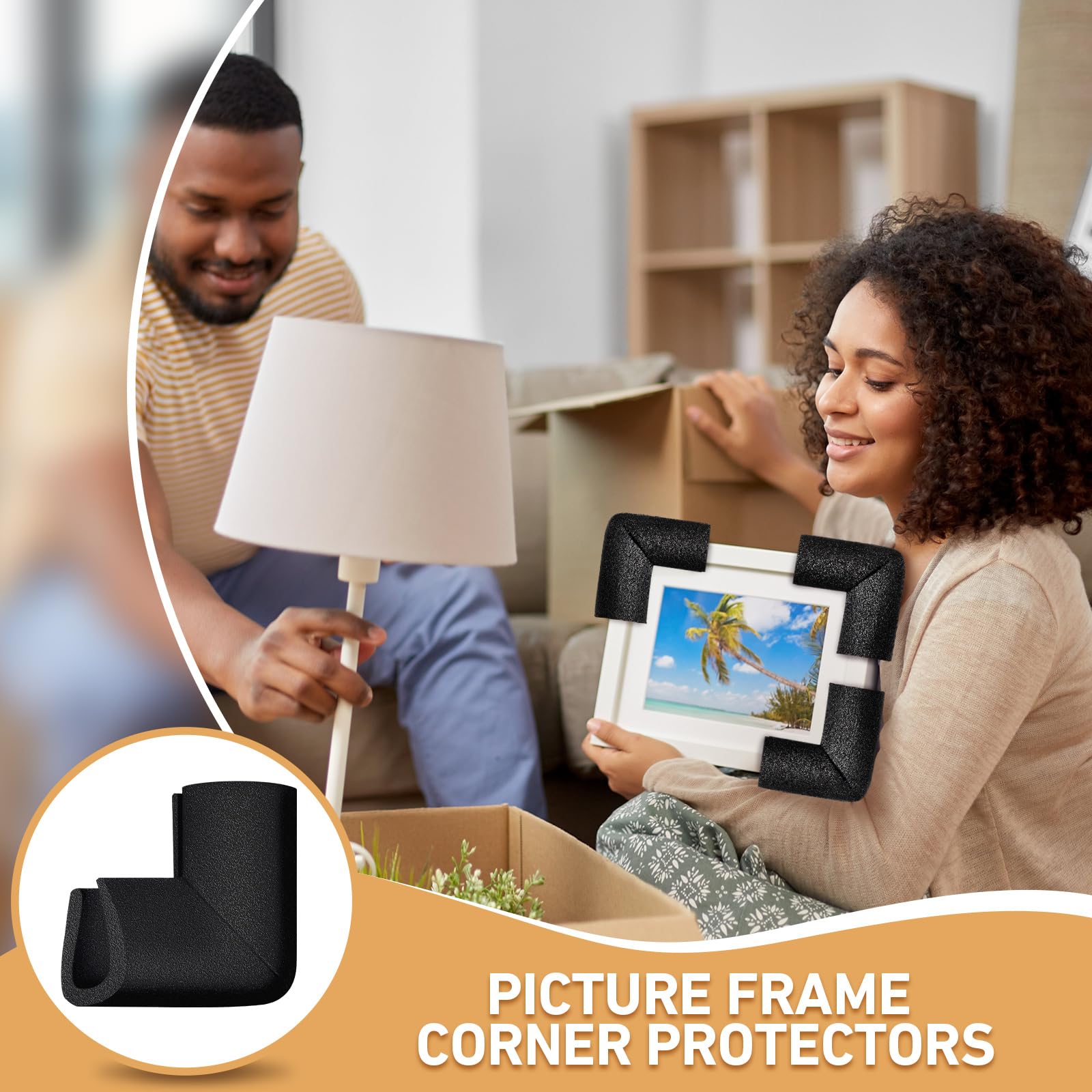 Foam Corner Protectors For Frames Foam Corner Protector (3D) Corner