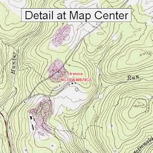 Amazon.com : USGS Topographic Quadrangle Map - Irvona, Pennsylvania ...