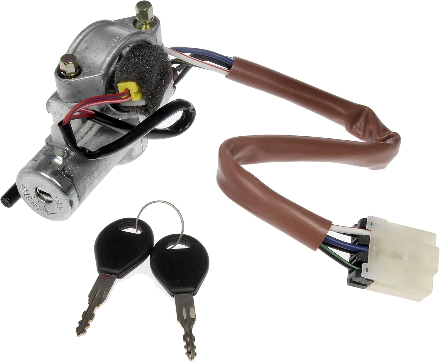 Amazon.com: Dorman 989-041 Ignition Lock Cylinder, Key Lock, Silver ...