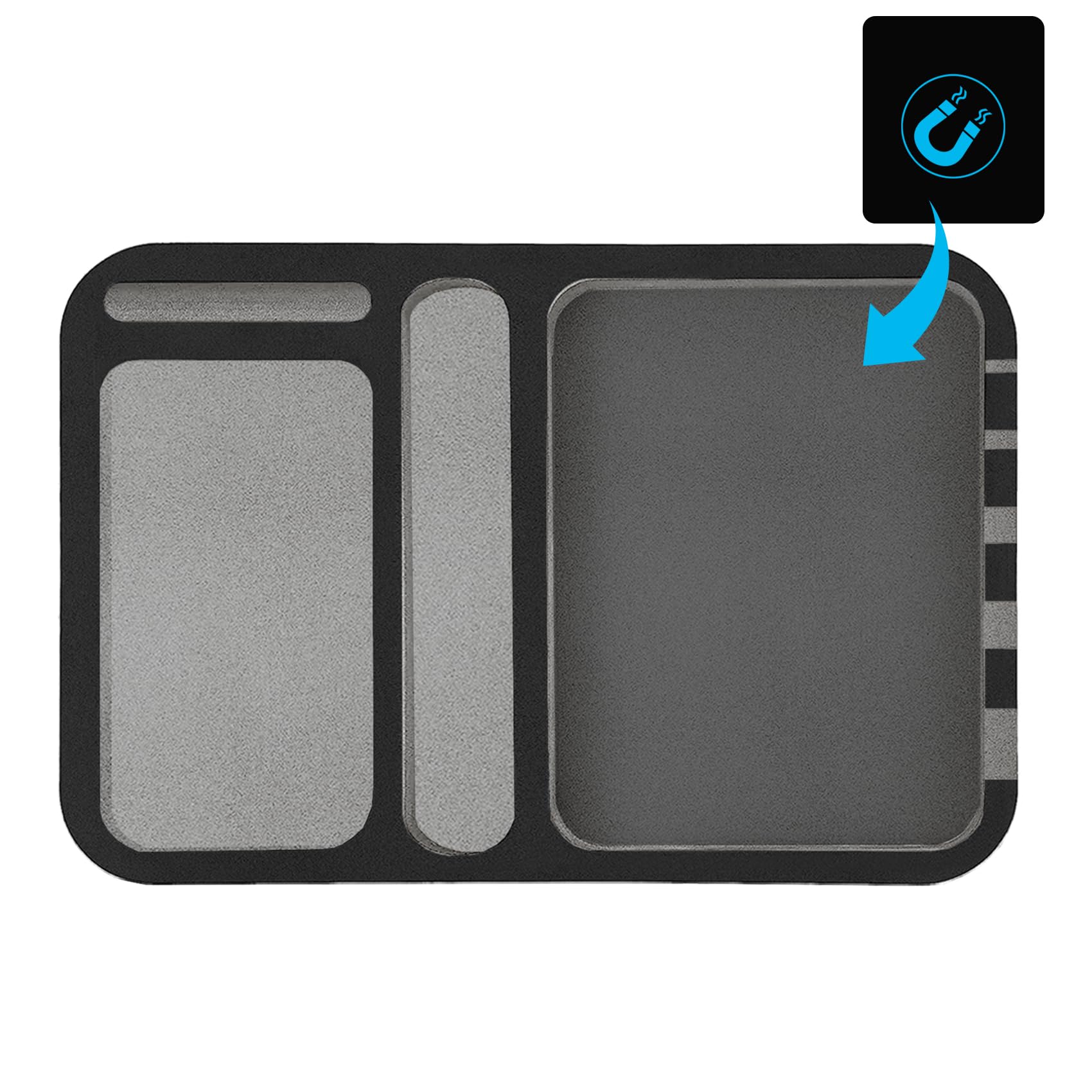Snapklik.com : Aventik EVA Foam Boat Dash Pad, 3-Compartment Two-Tone ...
