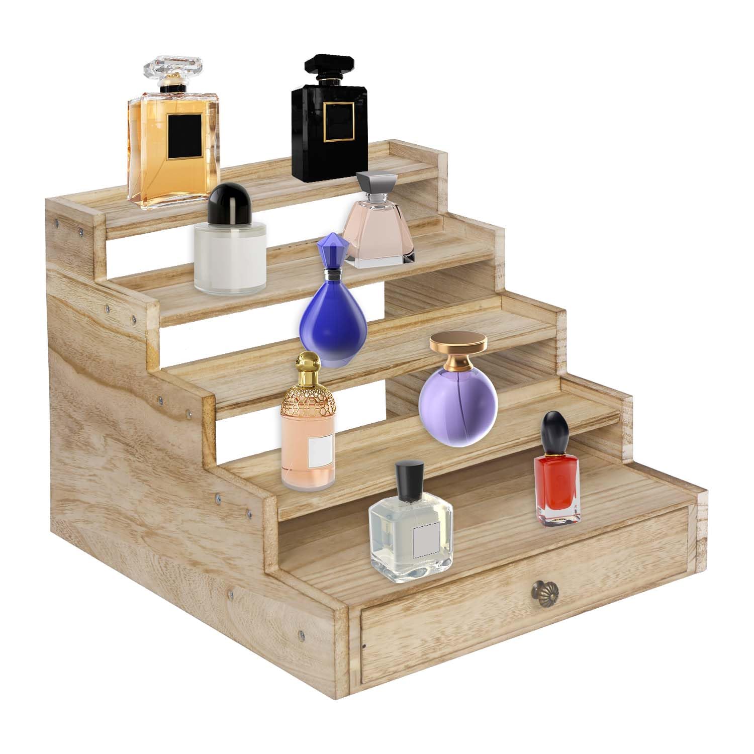Amazon.com: BSRTOP Cologne Organizer Display Stand for Men: 5 Tier of ...