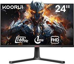 KOORUI Gaming Monitor 24E4-24 inch Full HD Computer Monitor ...