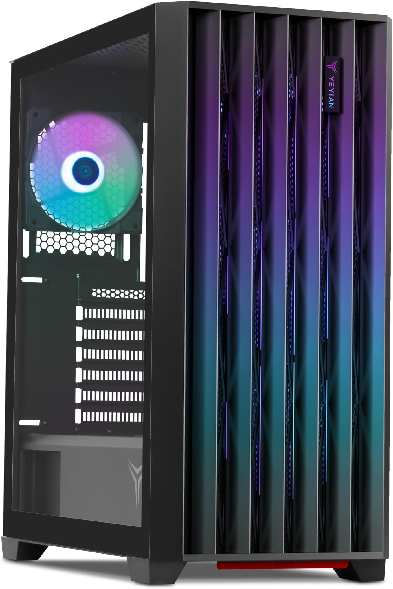 Amazon.com: GIGABYTE AORUS C500 Glass - Black Mid Tower PC Gaming Case ...