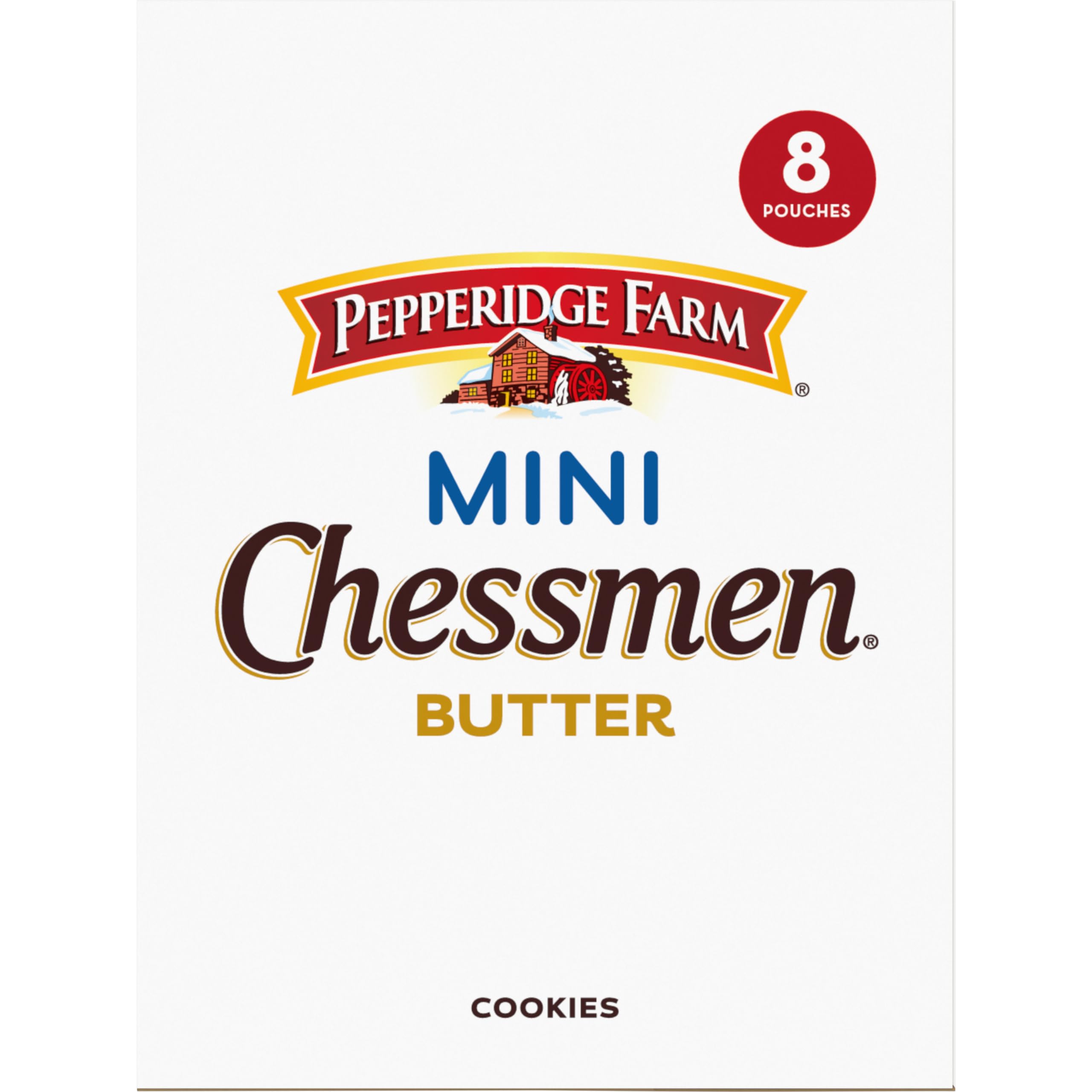 Snapklik.com : Pepperidge Farm Chessmen Minis Butter Cookies, 8 Snack ...