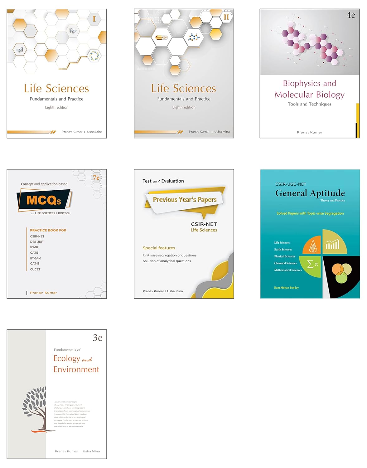 Buy Pathfinder Academy : Csir-Jrf-Net Life Sciences Book Combo Set With ...