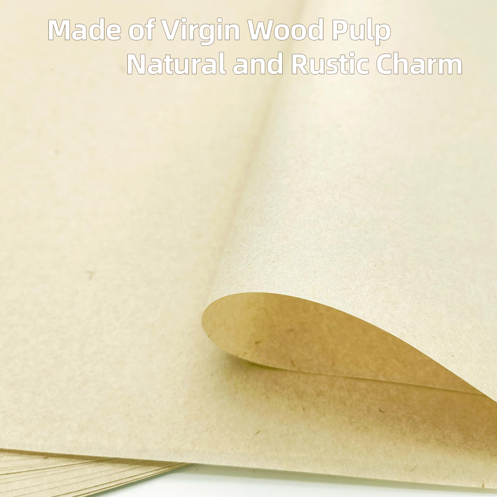 Snapklik.com : MLNSUNNY 50 Sheets Of Natural Artist Teabag Paper For ...