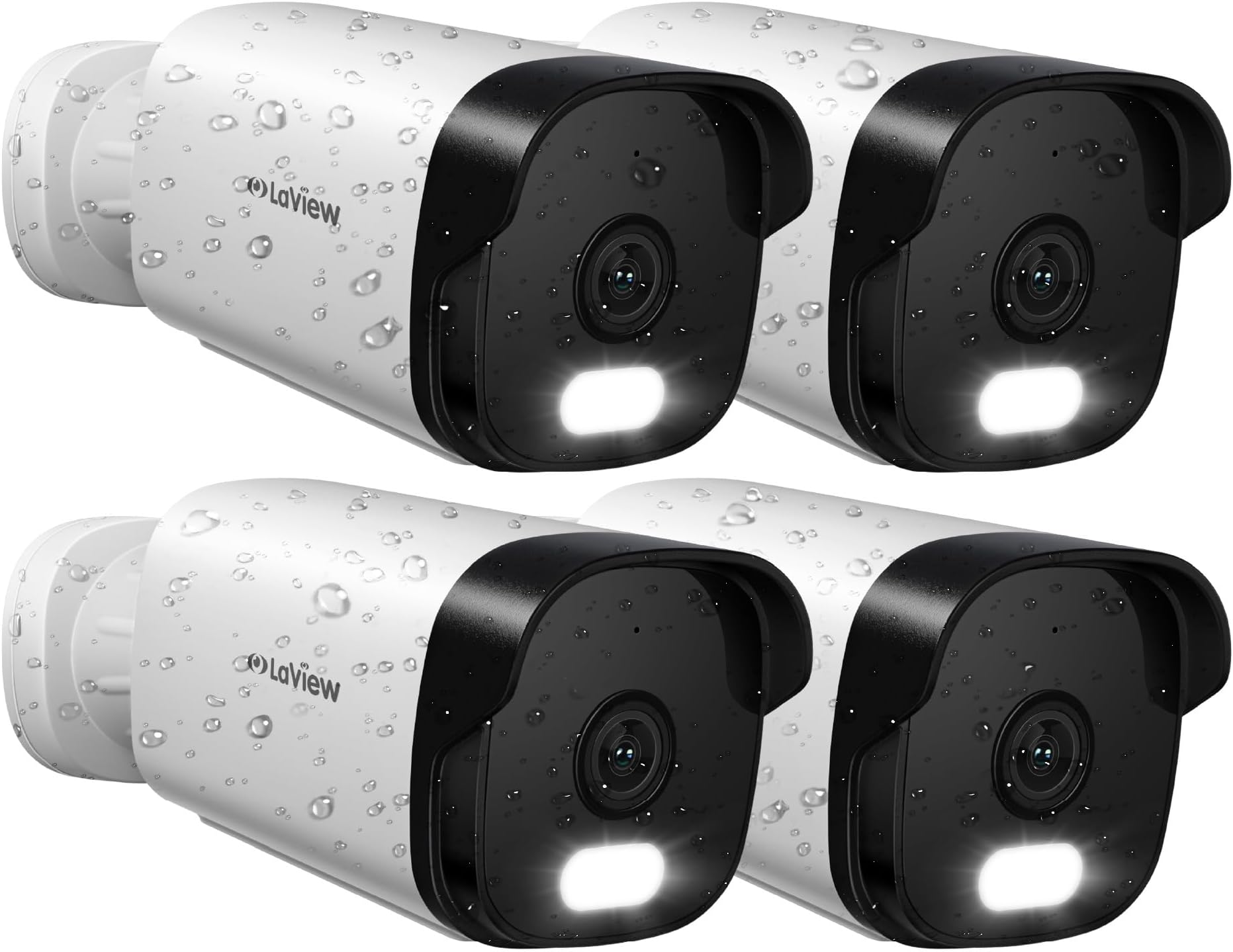 Amazon.com : LaView 4K Outdoor Security Cameras,8MP HD Cameras for Home ...