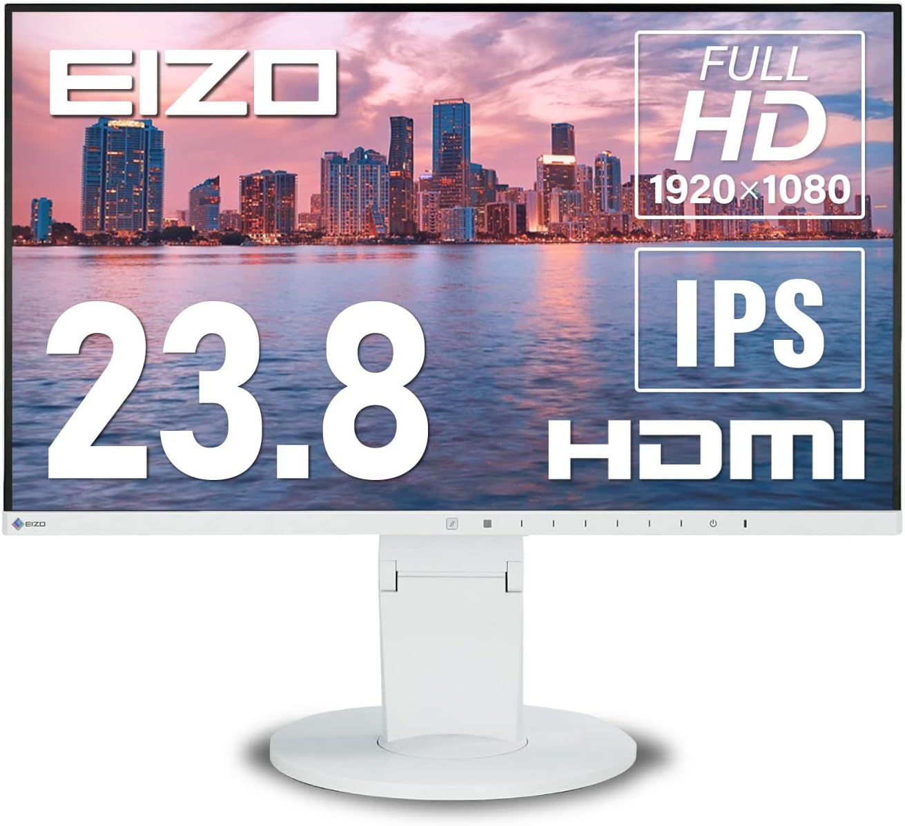 Amazon.co.jp: 【整備済み品】 EIZO FlexScan EV2450 / 23.8 型 ワイド 液晶モニター/IPSパネル ...